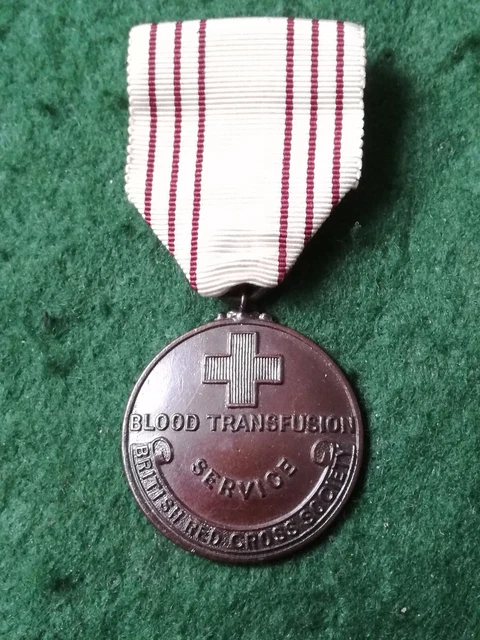 WW2 BRITISH RED Cross Blood Transfusion Medal C E Bathurst. £25.00 ...