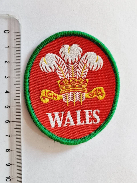 TOPPA PATCH WALES Galles Calcio Original Vintage Cloth Badge Football EUR 39,90 - PicClick IT