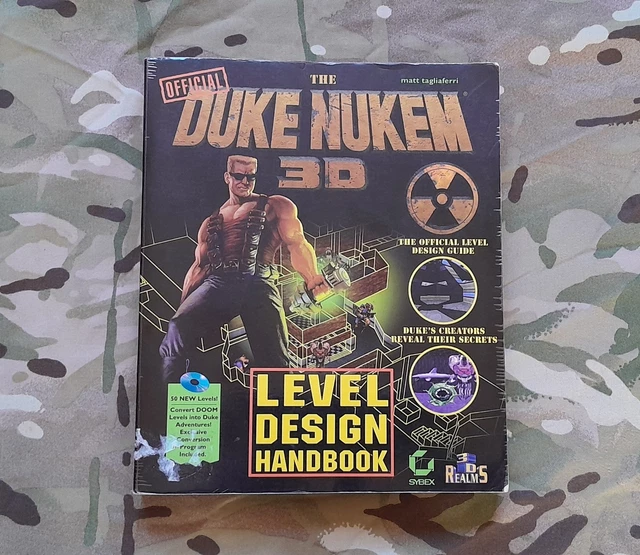 RARE DUKE NUKEM Level Builder Guide -3D Realms Official Handbook Doom ...