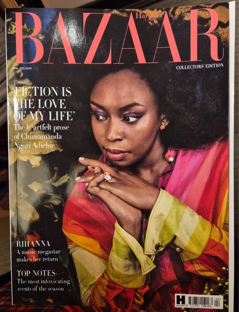 HARPER'S BAZAAR MAGAZINE (UK) - April 2025 (Cover 2) - Chimamanda Ngozi ...