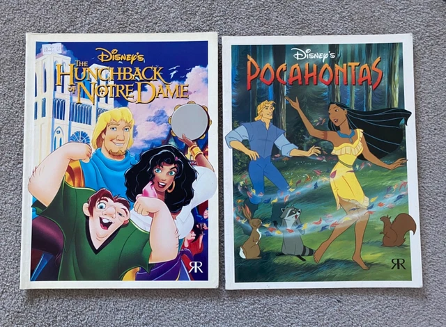 DISNEYS HUNCHBACK OF Notre Dame & Pocahontas Ravette Books £6.00 ...