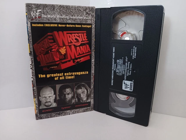 WWF WRESTLEMANIA 14 XIV VHS Wrestling WWE WCW ECW Classic Five Of 98 ...