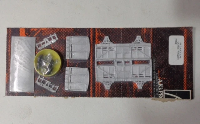 KEYSER K'S MODELS White Metal 4mm Kit - LMS Cattle Wagon £10.80 ...