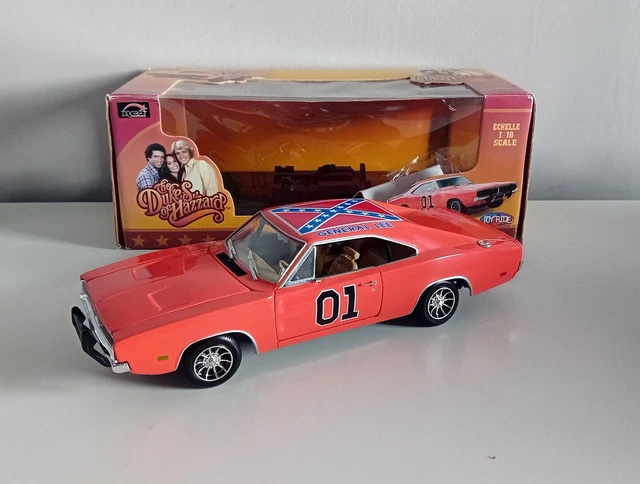 118 SCALE DUKES of hazzard General Lee Dodge Charger model car £1.00 ...