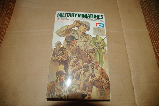 MAQUETTE TAMIYA MILITARY Miniatures U.s. Combat Group Set EUR 2,00 ...