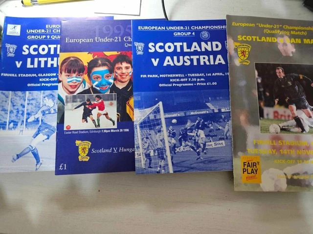 SCOTLAND INTERNATIONAL PROGRAMMES 1990s *choose from list* £1.00 ...