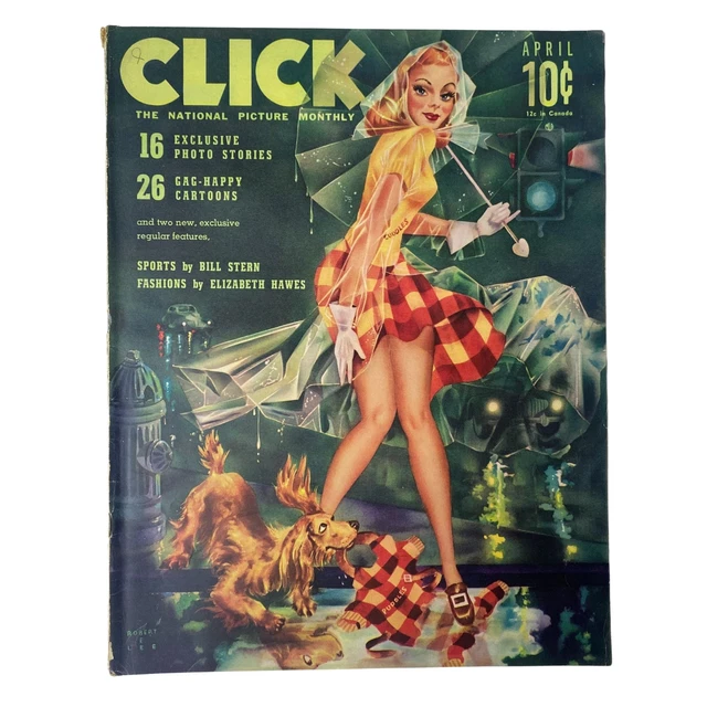CLICK MAGAZINE APRIL 1941 Vol. 4, No. 4 Girls on Parade Ziegfeld Girl No Label £36.93 - PicClick UK
