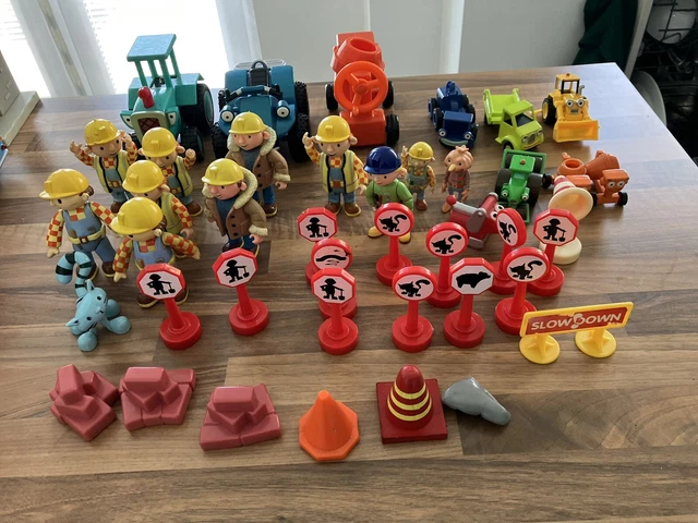 BOB THE BUILDER Bundle Scoop Lofty Dizzy Travis Roly Scrambler Pilchard ...