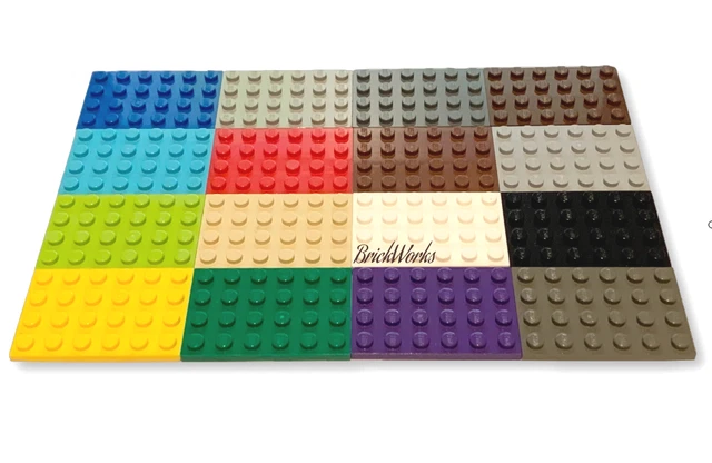 LEGO 3032 4X6 Base Plate - Select Colour / Pack Size - FREE P&P! £1.87 ...