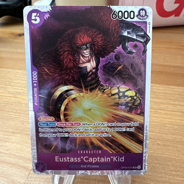 EUSTASS CAPTAIN KID OP05-074 SR Awakening Of The New Era English One ...