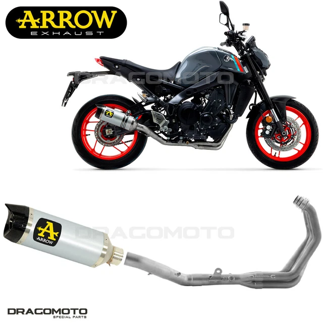 FULL EXHAUST YAMAHA MT-09 2023 ARROW ALU CC Kat THUNDER $2,108.20 ...