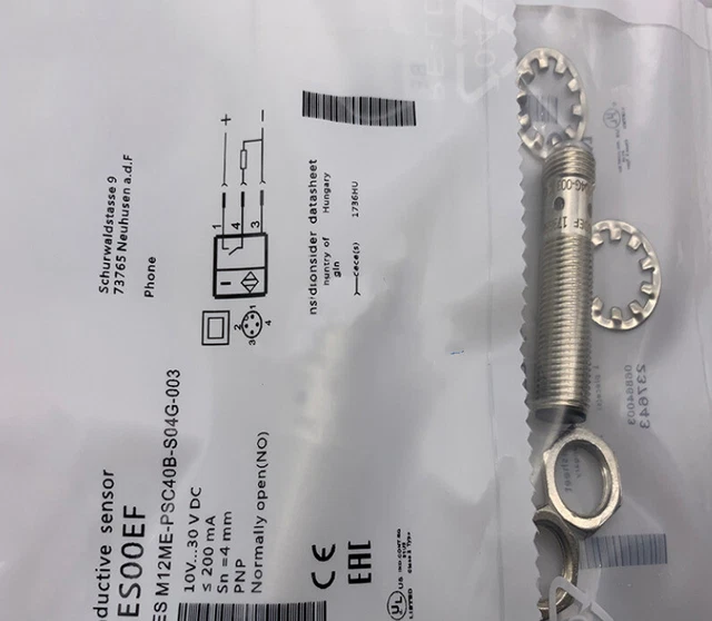 1 PIEZA NUEVO Sensor de Interruptor de Proximidad Balluff BES M12ME ...