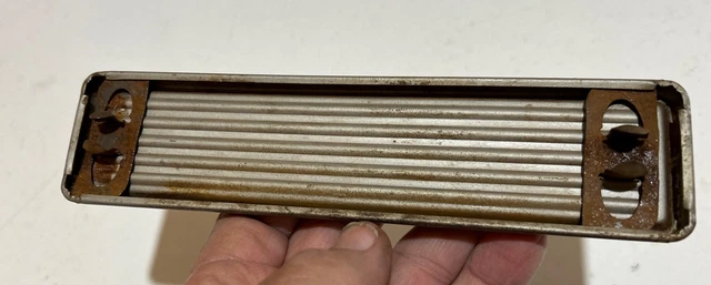 64 65 66 Chevy GMC Truck Radio Delete Plate With Clips C10 K10 60 61 62 ...