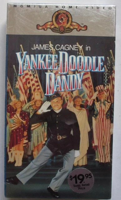 YANKEE DOODLE DANDY; Starring James Cagney (1989 VHS Video Tape) MGM; B ...