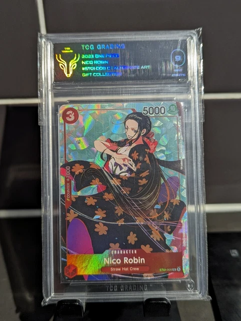 NICO ROBIN ST01-008 Graded One Piece Card TCG Gift Collection Parallel ...