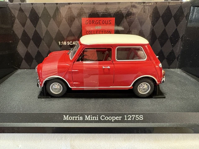 1:18 KYOSHO MORRIS Mini Cooper 1275S Red,Stunning!!!Highly Detailed ...