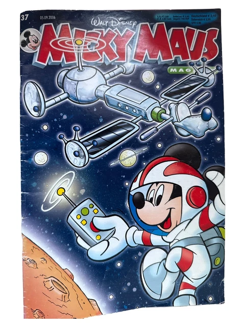 MICKY MAUS COMIC Walt Disney Retro Science-Fiction Deutsch Taschenbuch ...