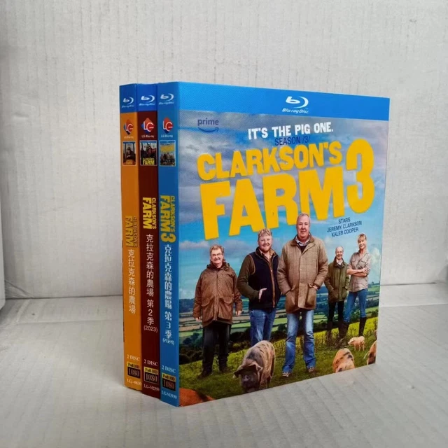 CLARKSON'S FARM SEASON 1-3 (2024) Blu-ray TV Series BD 6 Disc All ...