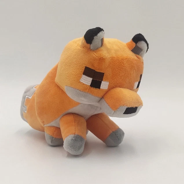 18CM WORLD FOX Minecraft Plush Toys Stuffed Animal Doll Soft Plush Toys ...