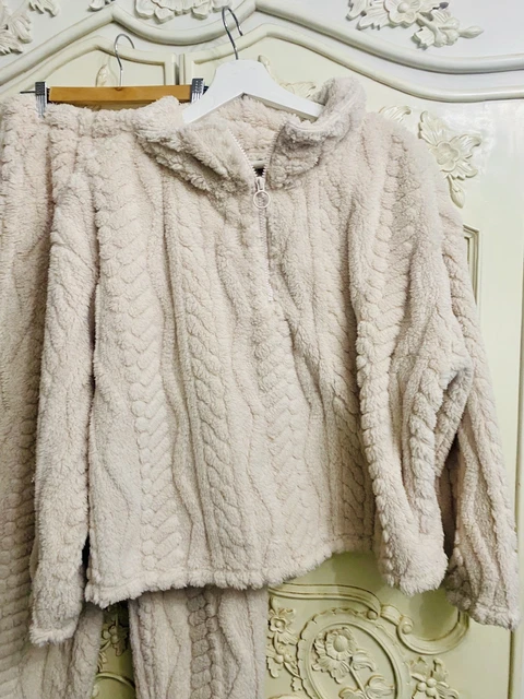 LADIES MATALAN ORIGINAL Fluffy Pyjamas soft feel UK 10/12 £9.72 ...