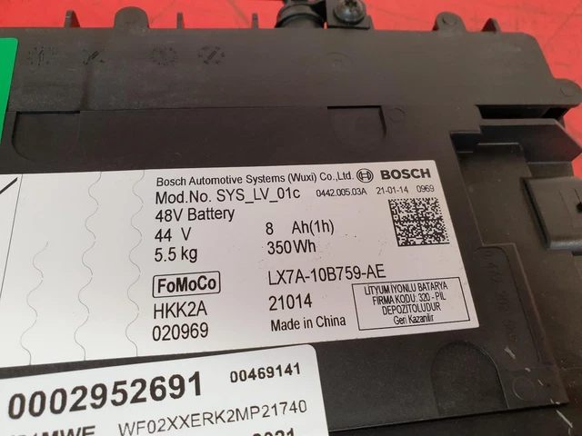 FORD PUMA 48V Hybrid Battery 2021 Lx7A-10B759-Ae £295.00 - PicClick UK