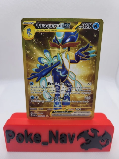 POKÉMON JCG QUAQUAVAL ex Écarlate & Violette - Paldea Evolved 273/193 ...