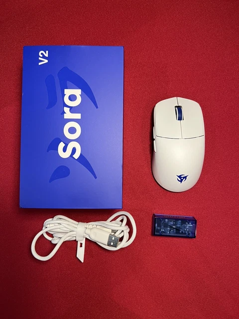 NINJUTSO SORA V2 Lightweight Wireless Gaming Mouse - White - 39g ...