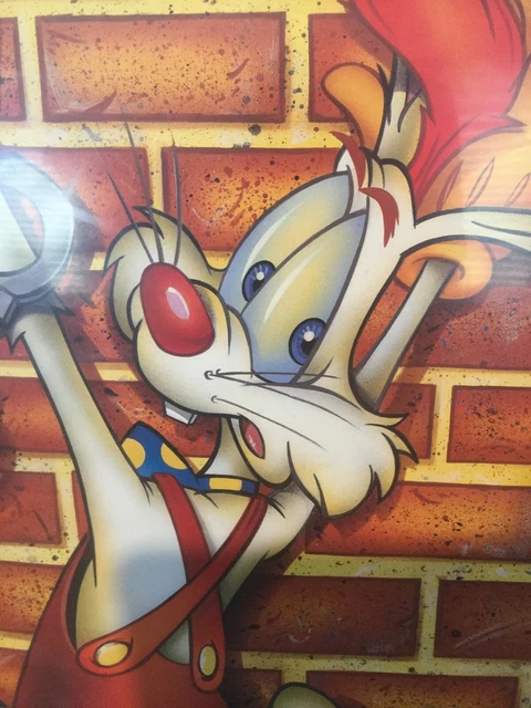 RARE WALT DISNEY Who Framed Roger Rabbit Handcuff Movie Poster Year ...