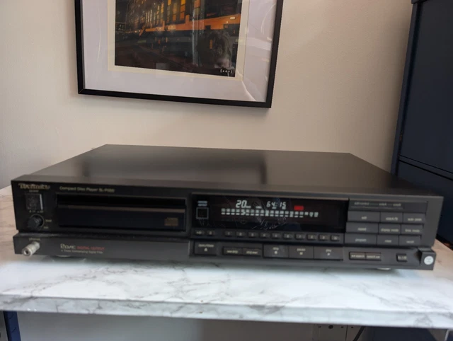 RETRO 1988 TECHNICS SL-P350 CD Player - WITHOUT Remote Control Working ...