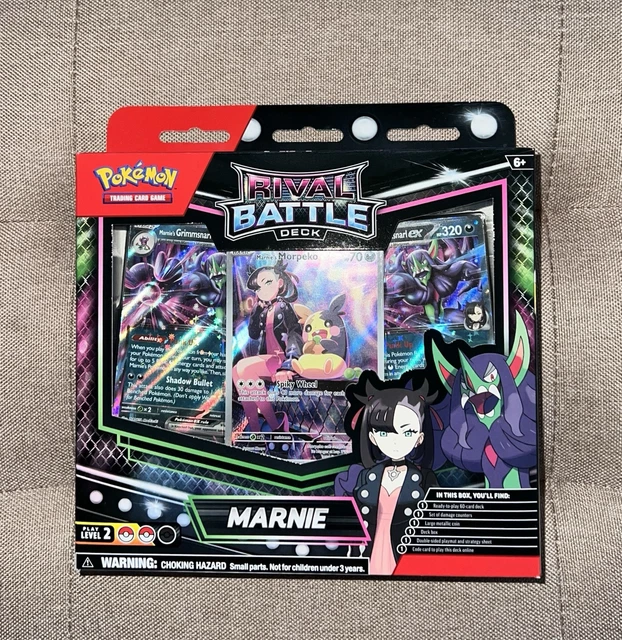 2025 POKÉMON TCG Rival Battle Deck Marnie - Morpeko - Grimmsnarl $30.00 ...