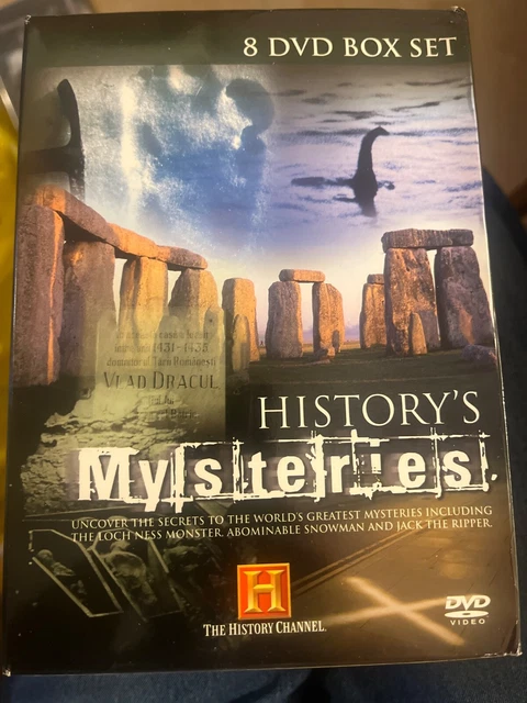 HISTORYS MYSTERIES BOX set 8 dvd the history channel £6.90 - PicClick UK