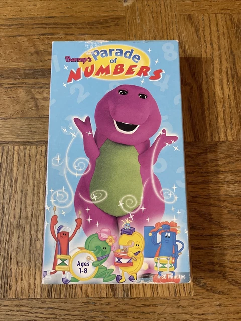 BARNEY PARADE OF Numbers VHS £115.48 - PicClick UK