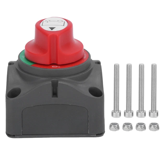 12V BATTERY DISCONNECT Isolator Switch On/Off For Yacht Car Train Boats ...