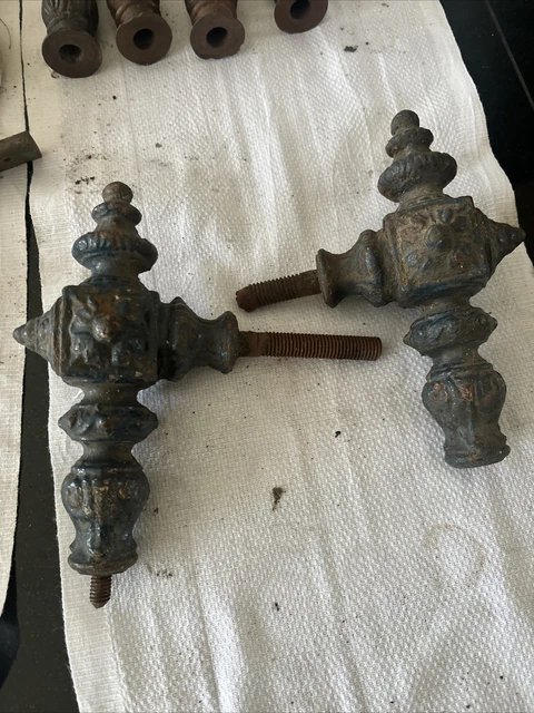 ANCIENNE ÉQUERRE DE Rampe D Escalier En Fonte EUR 30,00 - PicClick FR