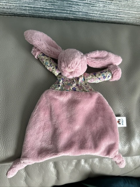 JELLYCAT BLOSSOM TULIP/PINK Bunny Comforter/Soother Jelly rabbit exc ...