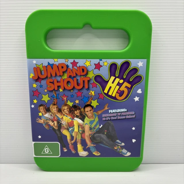 HI 5 JUMP & Shout DVD Region 4 PAL Free Tracked Postage Hi5 Hi-5 2005 ...