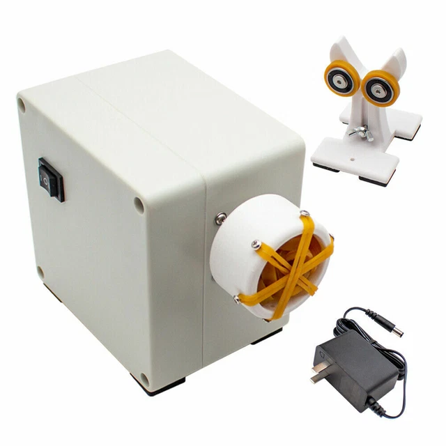 FISHING ROD WINDING Machine DIY Fishing Rod Epoxy Resin Rotating Gluing ...