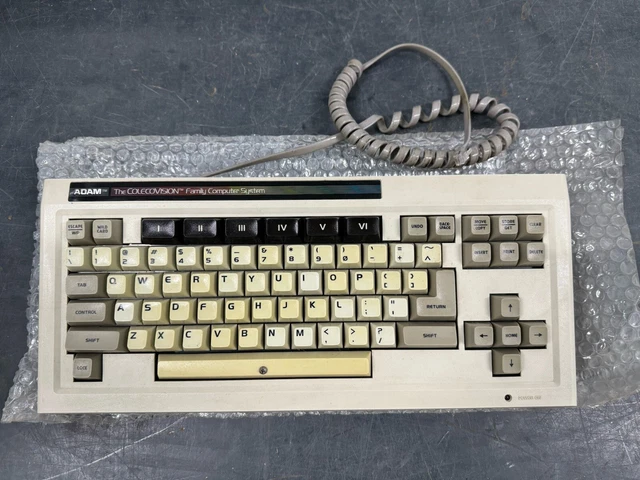 VINTAGE COLECO ADAM ColecoVision Family Computer System Keyboard 2404KB ...