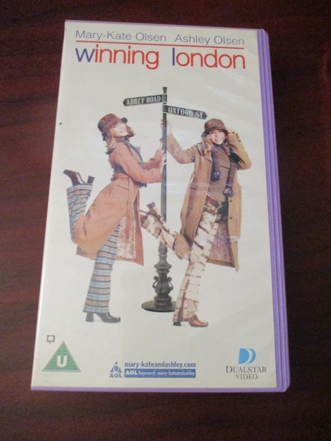 WINNING LONDON MARY-KATE Ashley Olsen VHS double étoile EUR 4,36 ...