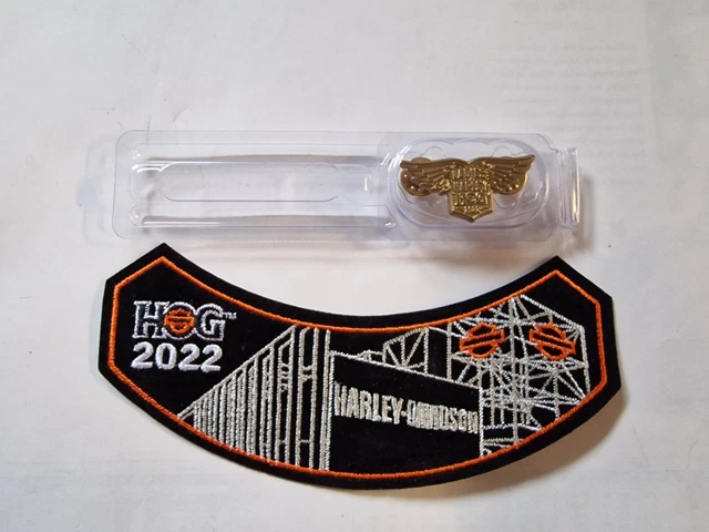 HARLEY DAVIDSON HOG Patch 2022 mit Pin EUR 9,90 - PicClick DE