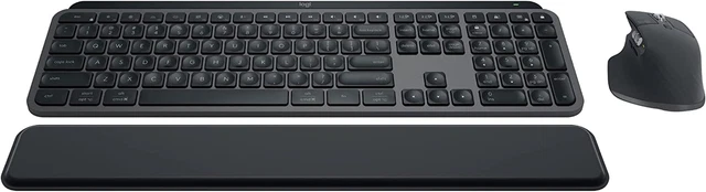 LOGITECH MX KEYS S Combo - Performance Wireless Keyboard and Mouse with ...