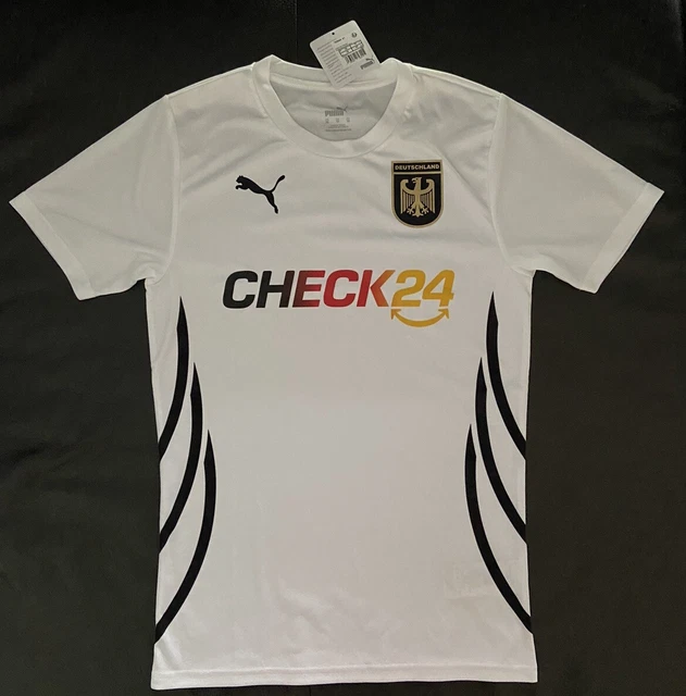 DEUTSCHLAND CHECK 24 DFB EM Trikot Größe XS Puma neu ungetragen 1x ...