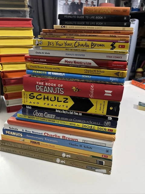 CHARLES M SCHULZ , Charlie Brown - Snoopy - Peanuts Book Collection X32 ...