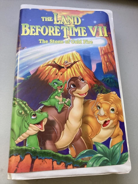 LAND BEFORE TIME VII: The Stone of Cold Fire VHS 2000 Clamshell *Buy 2 ...