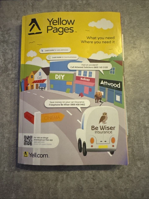 YELLOW PAGES PHONE Book Swansea & South West Wales 2015/2016 £19.99 ...