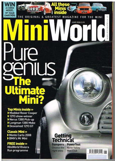 MINI WORLD MAGAZINE (With Restoration & Modification Articles) : June ...