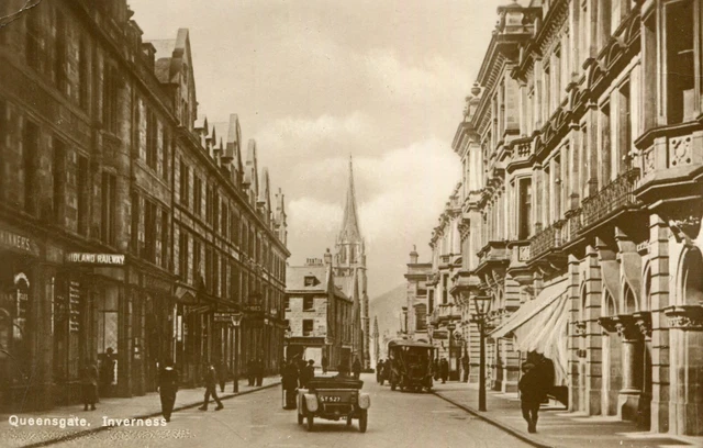 CARTE ECOSSE SCOTLAND INVERNESS Queensgate EUR 2,99 - PicClick IT