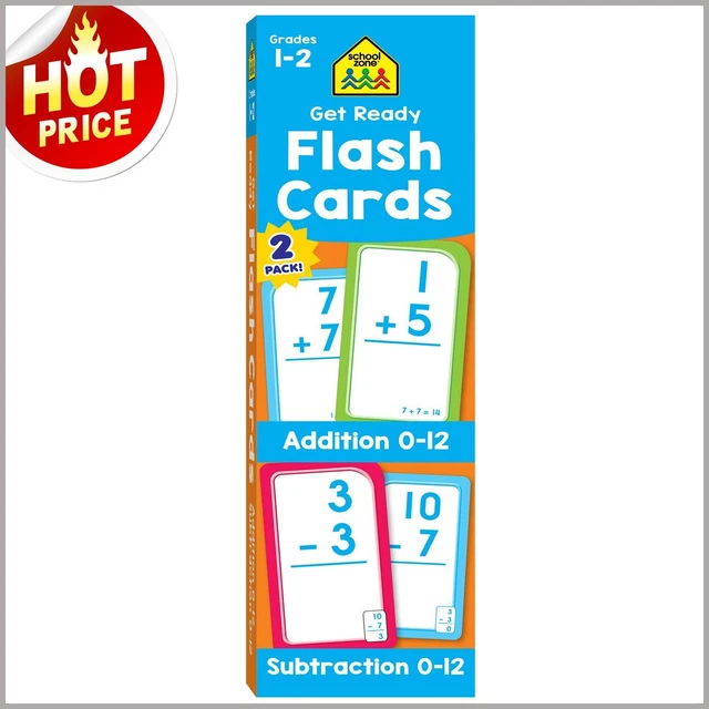 ADDITION SUBTRACTION FLASH Cards for 1st 2nd Grade Math for Kids ...