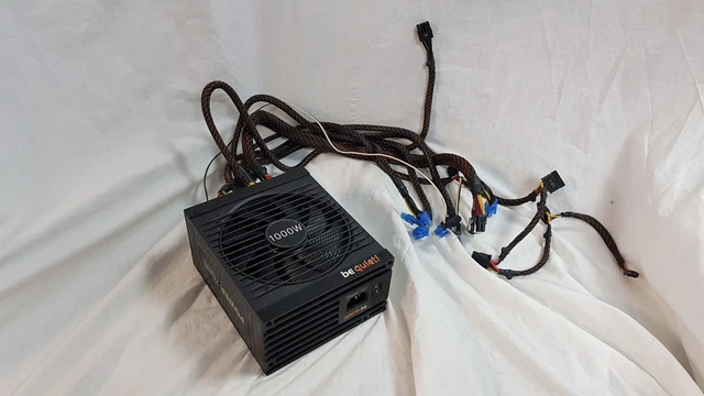BE QUIET Z1-1000W 1000W Power Zone Power Supply Unit with Some Cables £ ...