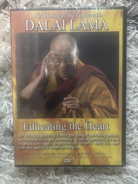 DALAI LAMA DVD Educating the Heart Daily Life Improvement Tibet Holiness NEW EUR 56,71 - PicClick IT